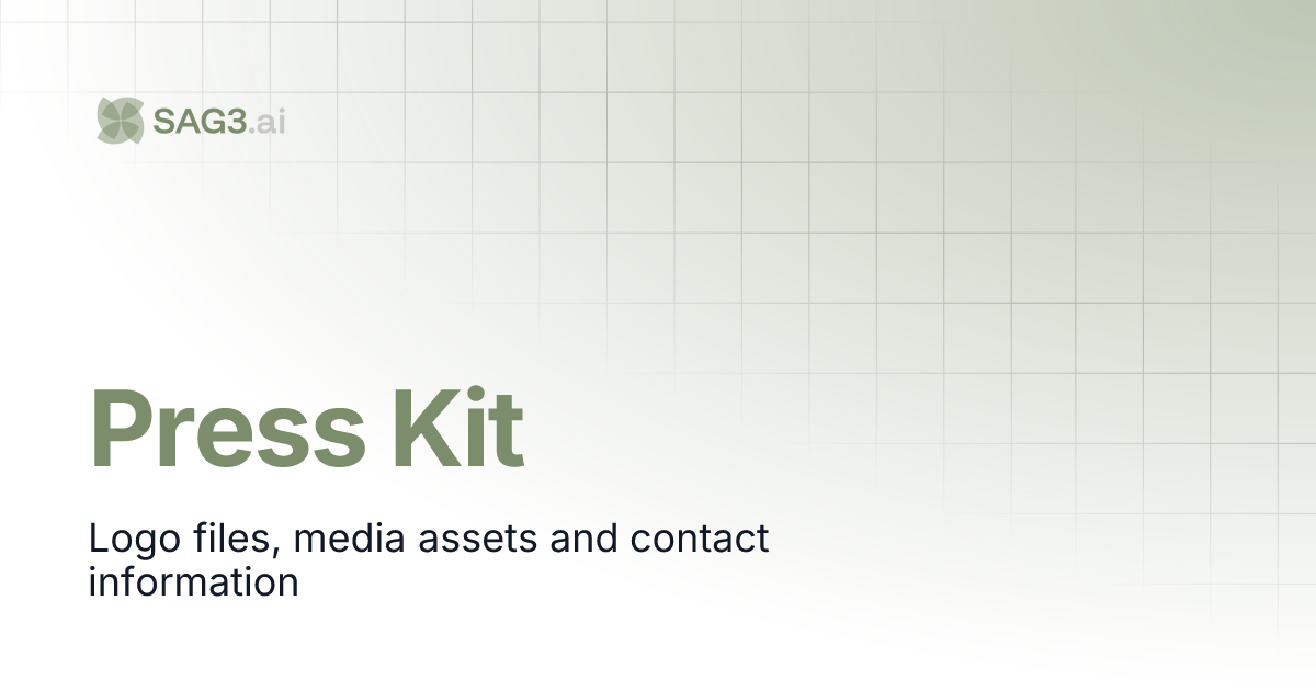 Press Kit | SAG3 Docs